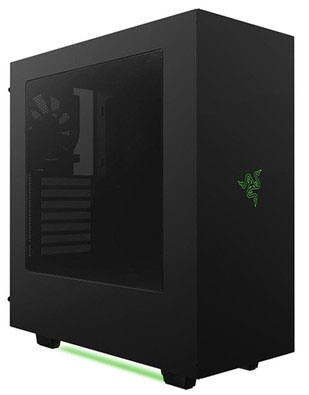 Gabinete NZXT S340 Razer Edition Janela Lateral em Acrílico CA-S340W-RA ...